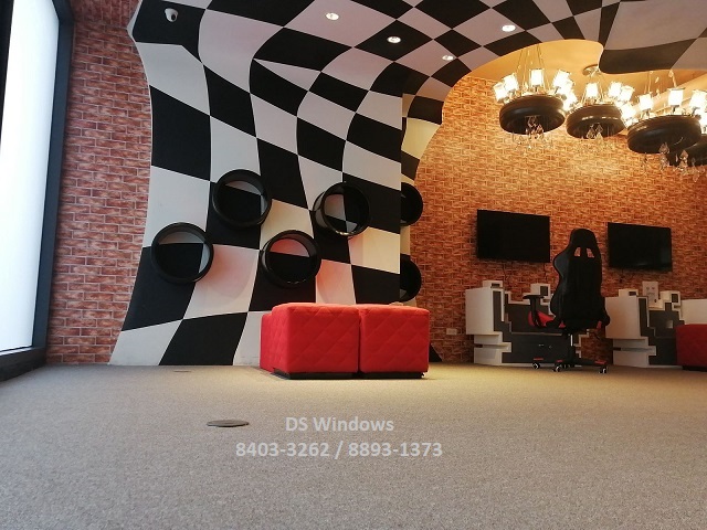 Wall-to-wall Loop Pile Carpets for Gaming and Entertainment Rooms